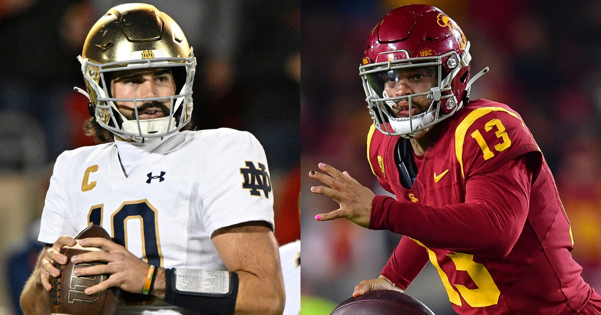 Rece Davis takes USC to beat Notre Dame - On3