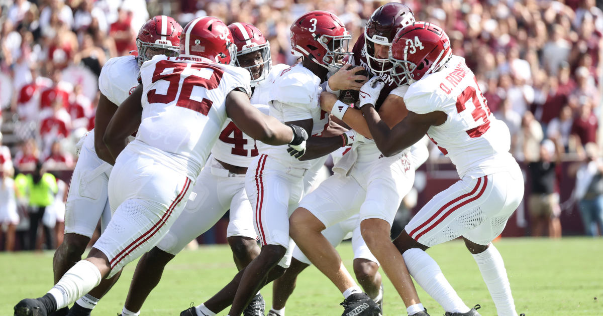 Alabama defense hitting its stride at midway point of 2023 season