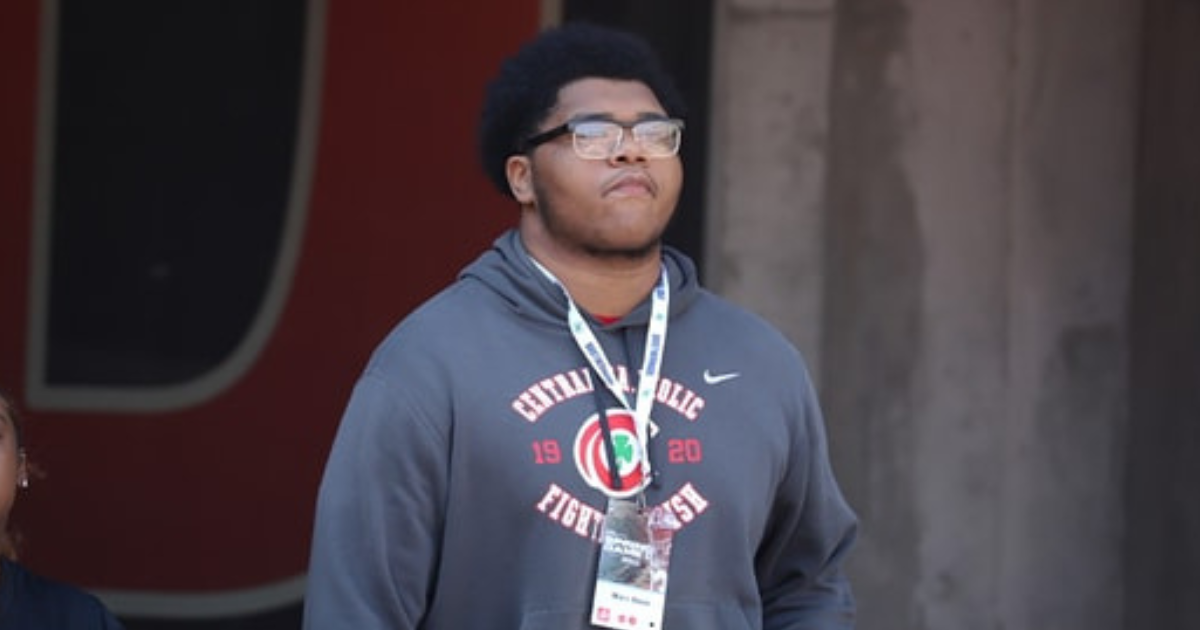 Former Ohio State OL commit Marc Nave begins official visit to Kentucky