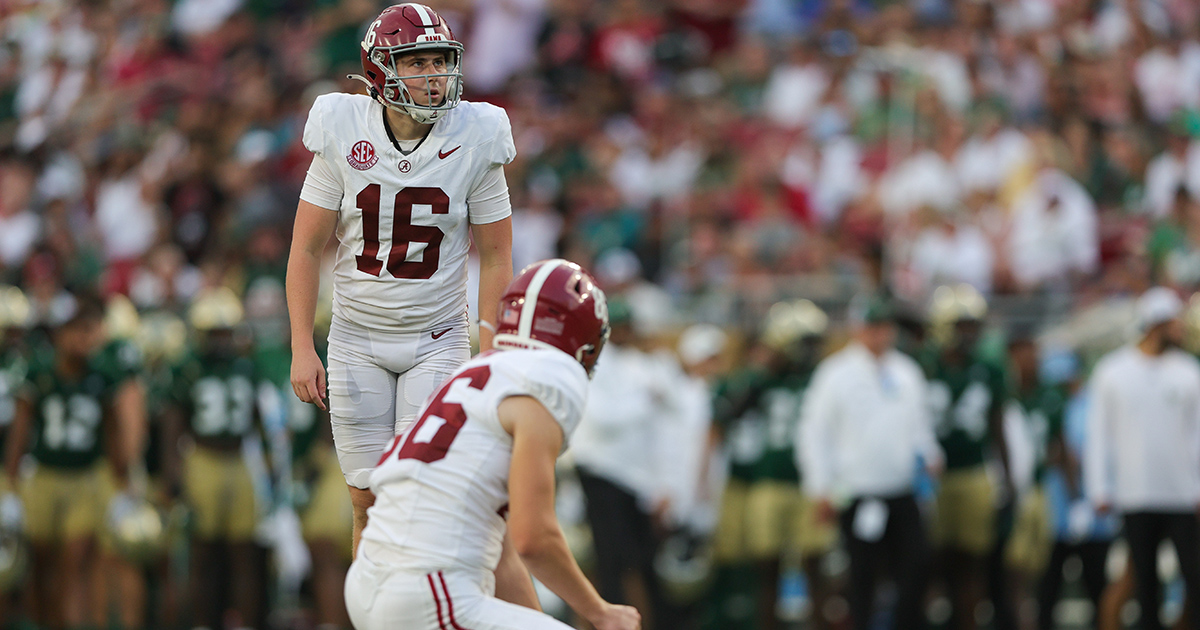 Will Reichard sets FBS all-time scoring record with FG during SEC ...