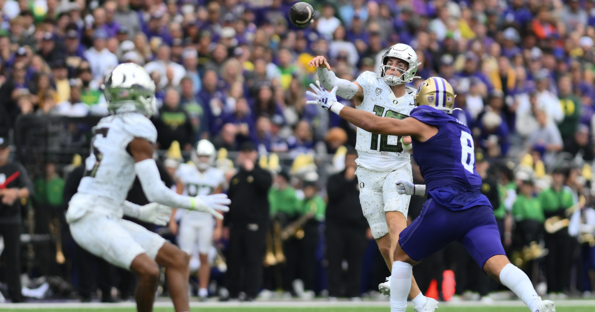 Oregon Ducks fall 36-33 in thrilling top 10 clash with Washington - On3