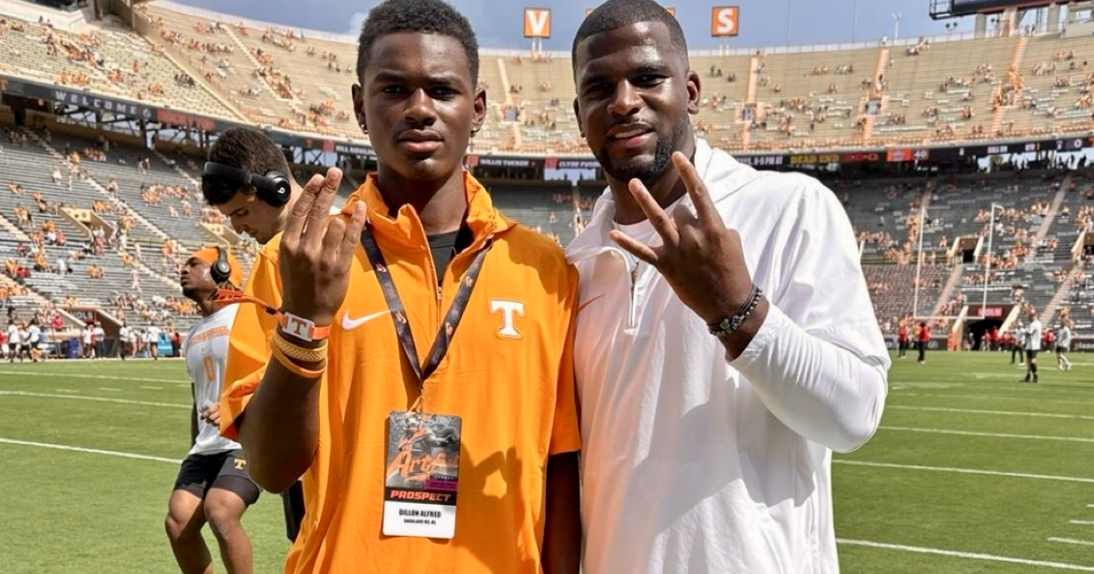 4-star WR Dillon Alfred seeing plenty of Vols, recaps latest visit