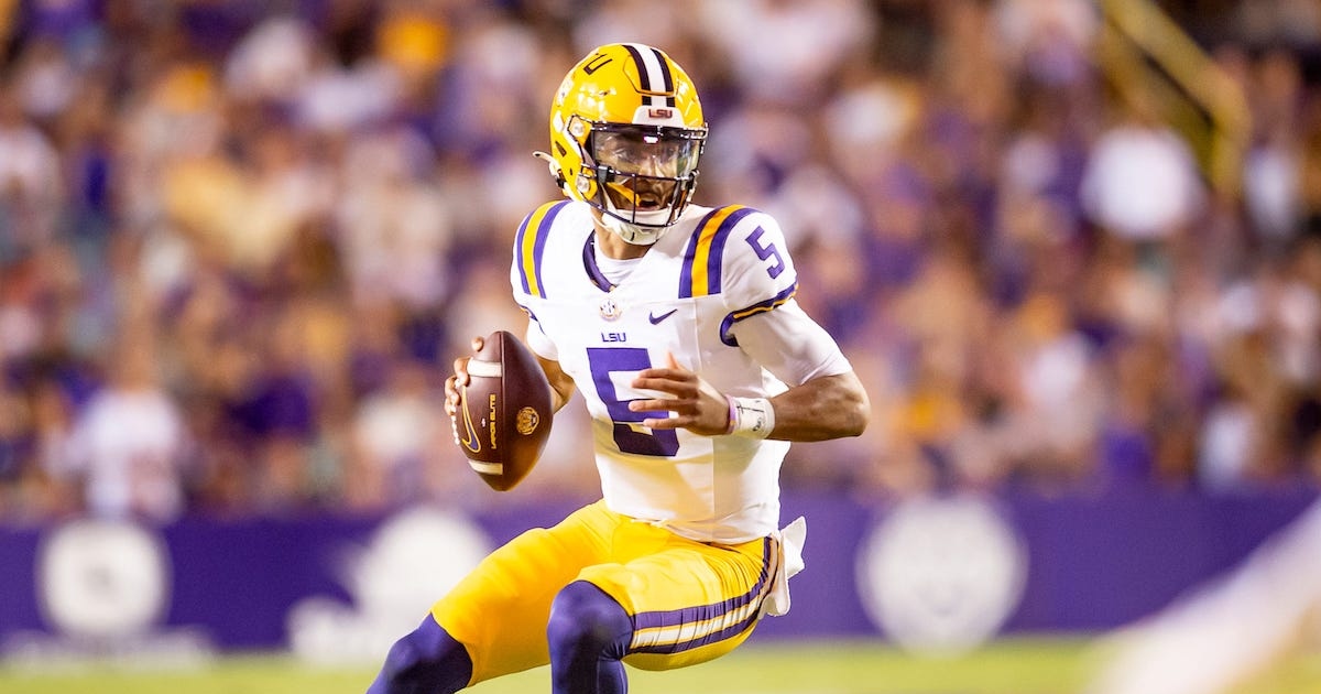 Final Lines: Take this Jayden Daniels prop vs. Florida - On3