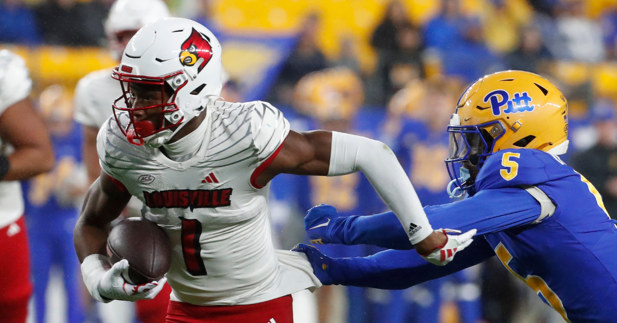 Report: Louisville WR Jamari Thrash out vs. Virginia Tech - On3