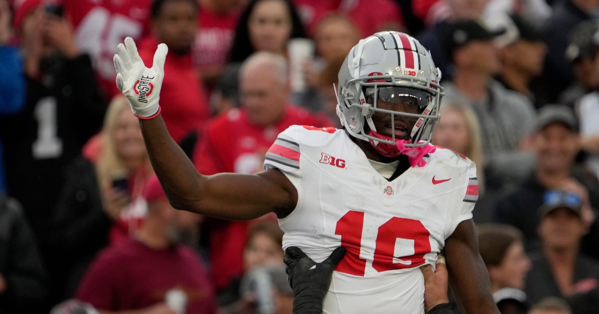 Marvin Harrison Jr. thinking about Ohio State football, not NFL