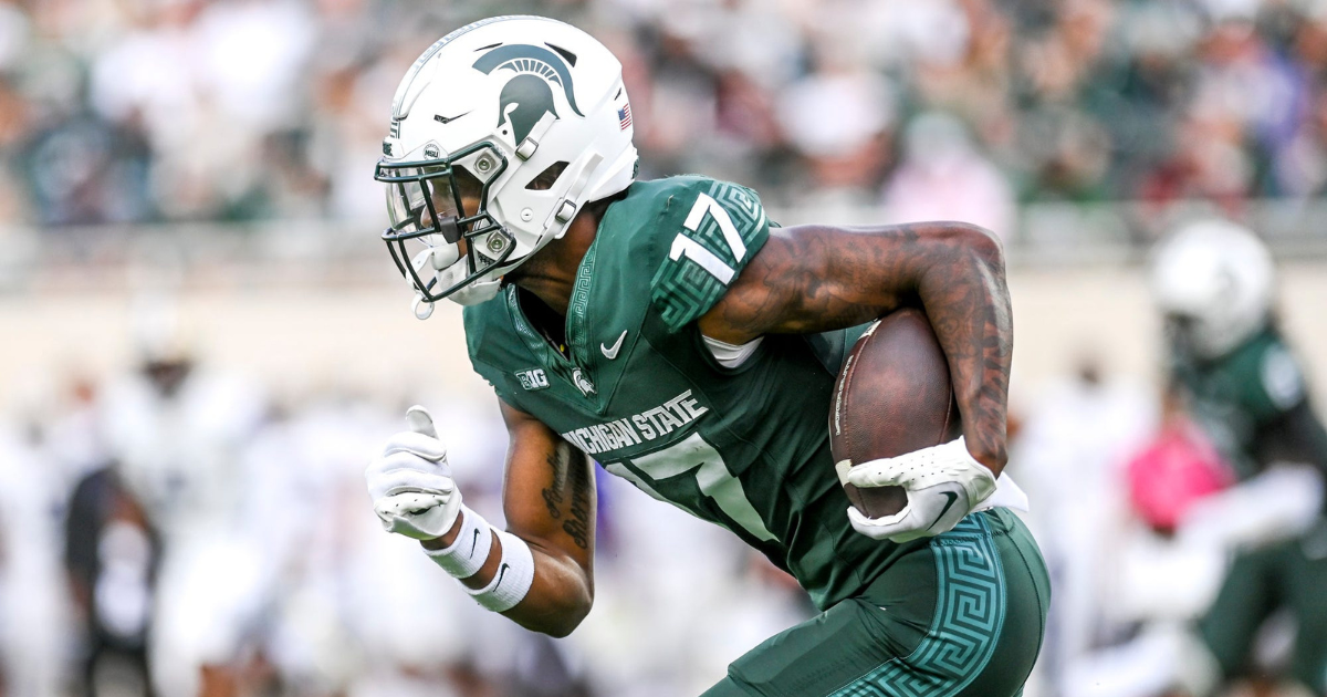Michigan State WR Tre Mosley to see familiar faces vs. Michigan