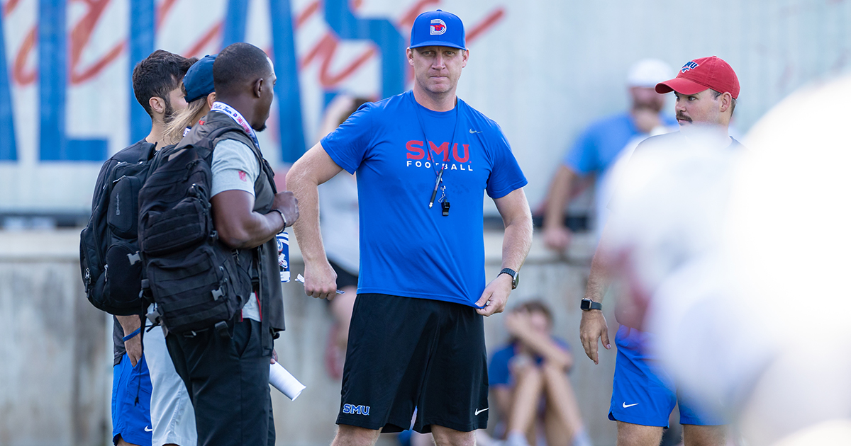 WATCH: Rhett Lashlee previews SMU-Temple - On3