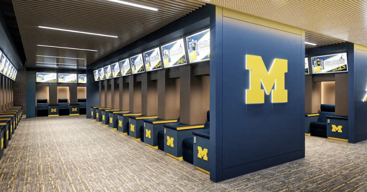 Michigan regents approve new locker rooms for football, more