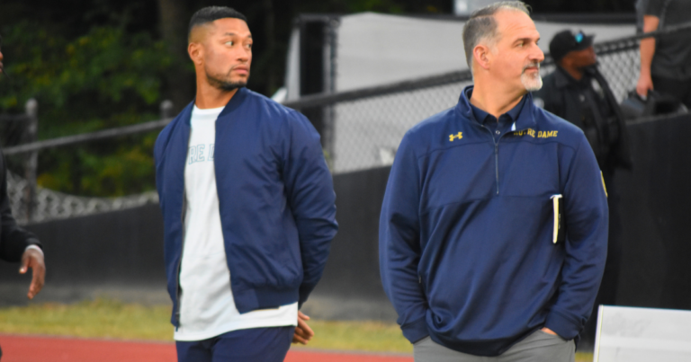 Notre Dame’s Marcus Freeman, Joe Rudolph see four-star recruit