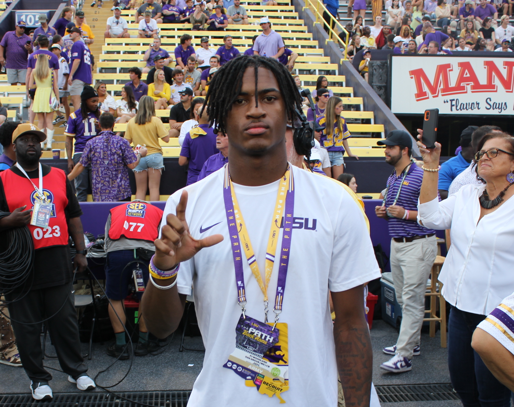 PJ Woodland on LSU: "It means everything to me" - On3