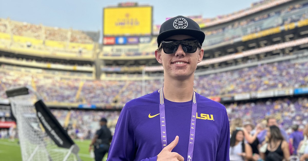 2027 QB Daniel Mielke recaps LSU visit - On3