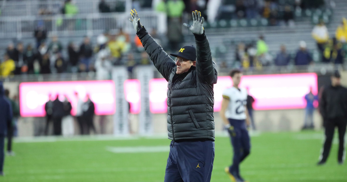 Michigan coach Jim Harbaugh: 'If we go 15-0, I'll get a tattoo'