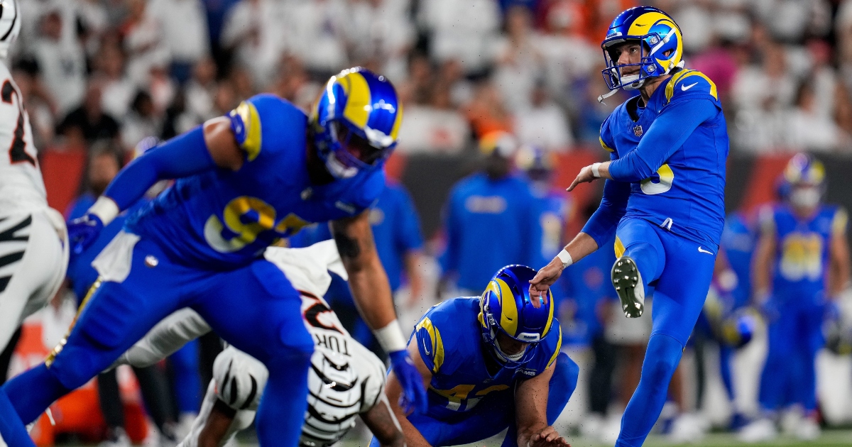 Rams release kicker Brett Maher after disappointing performance to ...