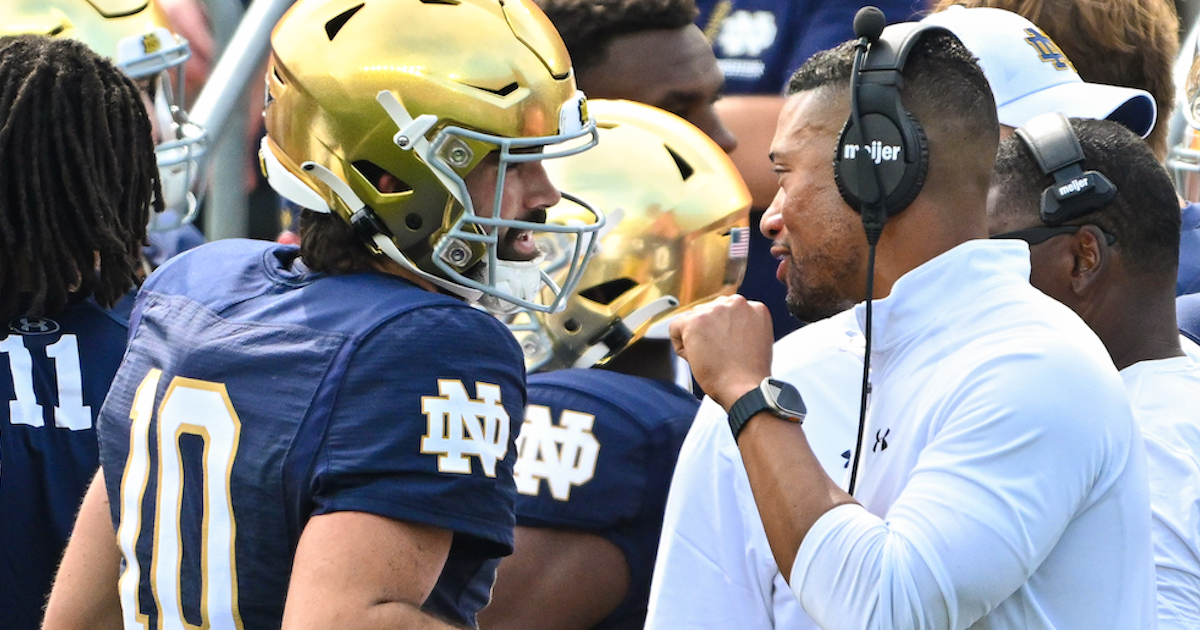 Marcus Freeman breaks down the differences he's seen in Notre Dame ... Marcus Freeman breaks down the differences he's seen in Notre Dame ...