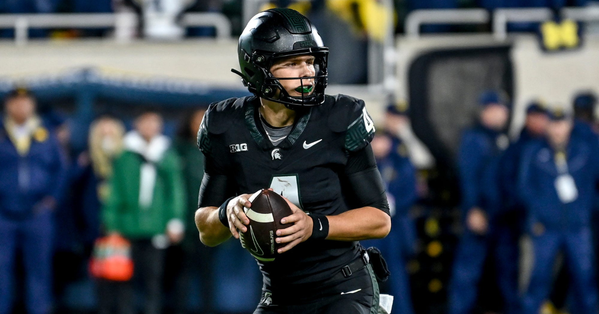 Michigan State QB Leavitt to build from 'special' opportunity vs U-M