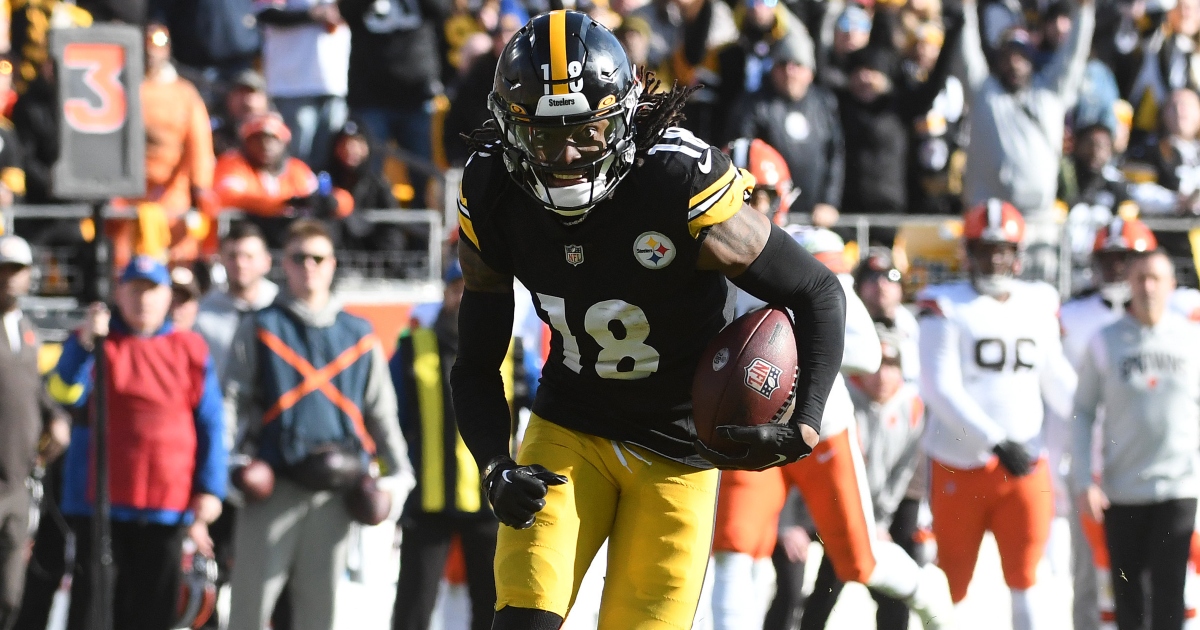 Diontae Johnson did not participate in Steelers' Thursday practice