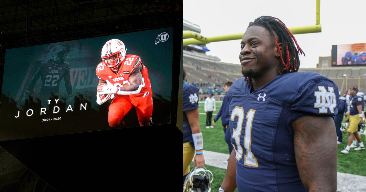 How remembering Ty Jordan impels Notre Dame DE Nana Osafo-Mensah