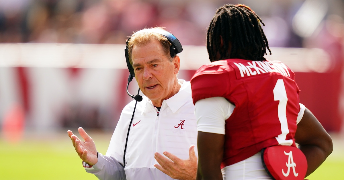 Nick Saban reveals injury sustained by Kool-Aid McKinstry in SEC ...
