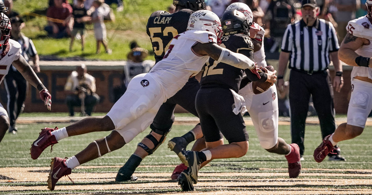 Florida State DE Jared Verse delivers breakthrough performance