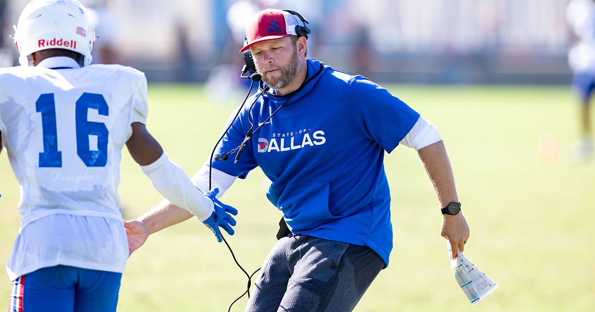 Scott Symons preparing for SMU's challenge at Rice - On3