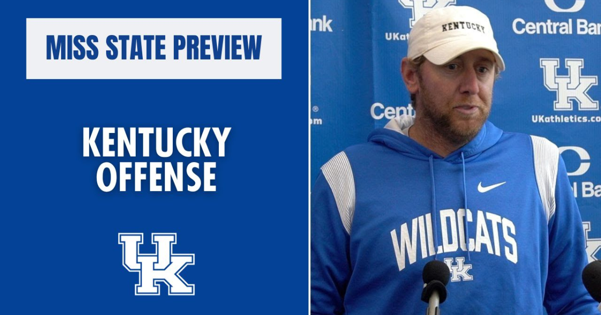 WATCH: Liam Coen, Kentucky offense preview Mississippi State