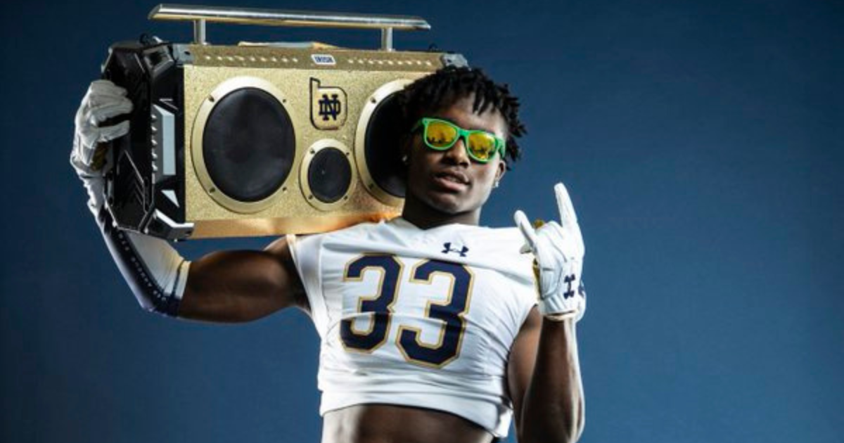 2025 LB Bryce Deas recaps first Notre Dame football visit