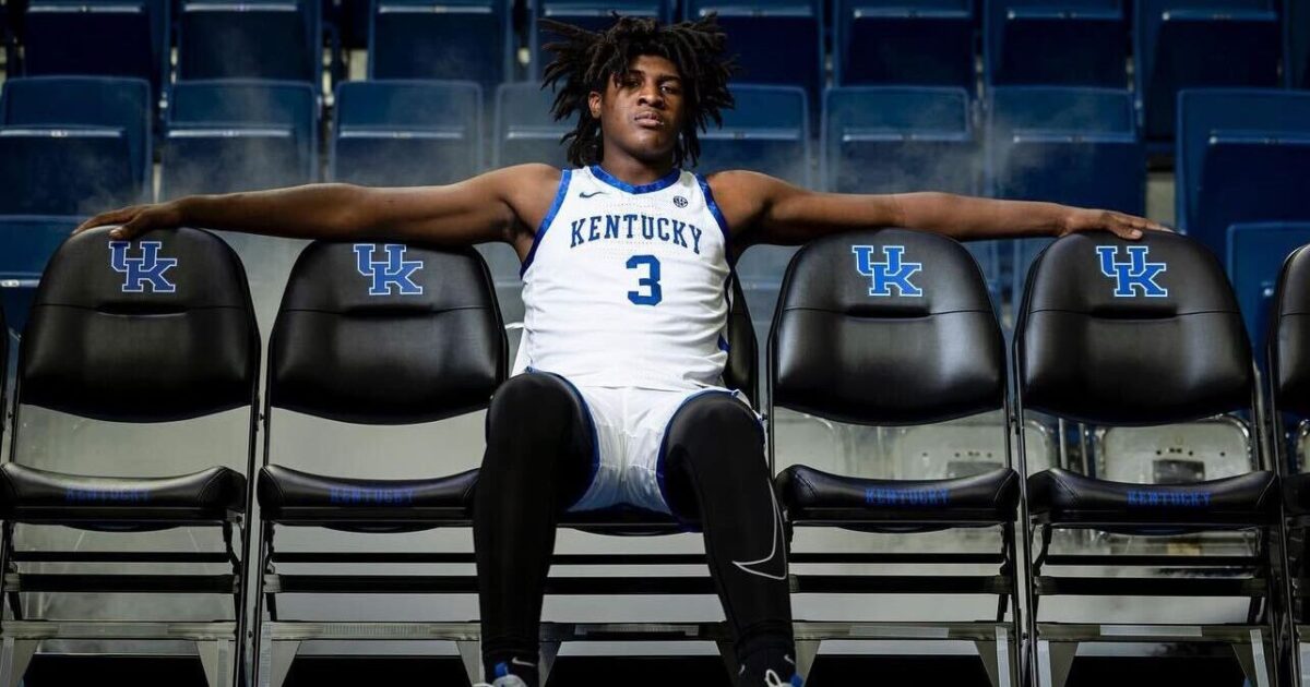 John Calipari visits Kentucky signee Jayden Quaintance - On3