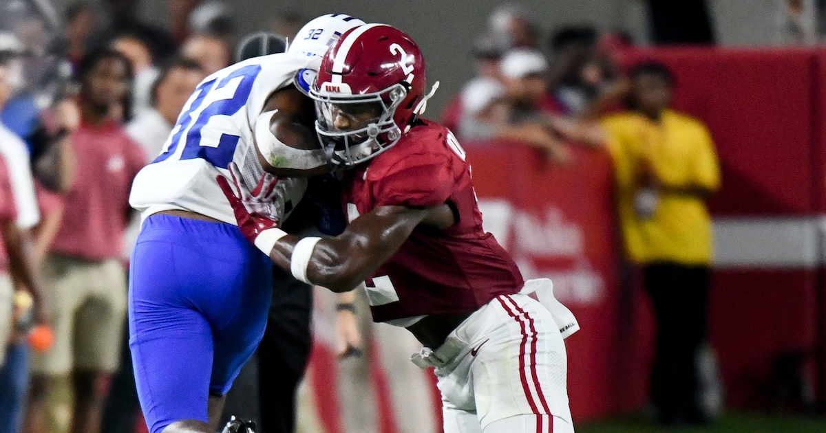 Nick Saban raves about Caleb Downs' play as freshman for Alabama - On3