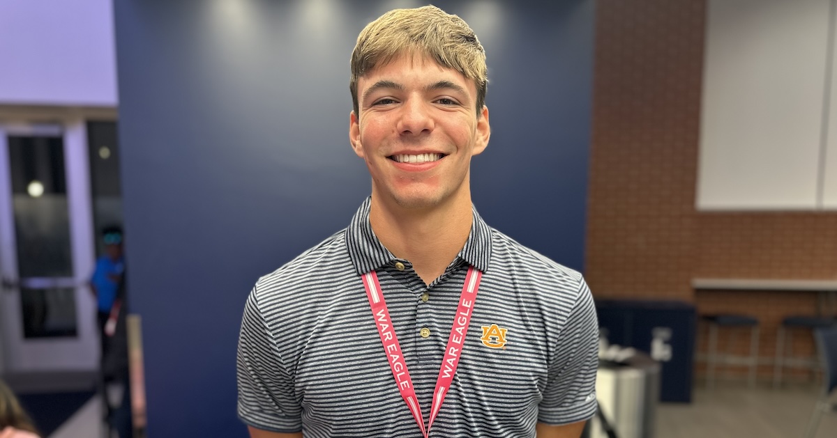 Class of 2025 No. 3 TE Linkon Cure visits Auburn