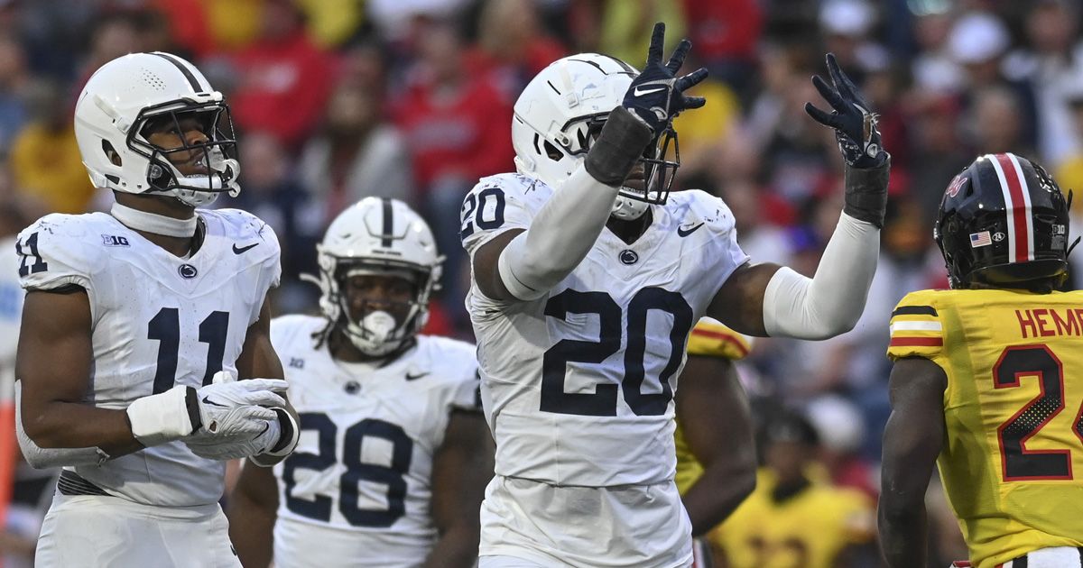 What's the latest on Penn State end Chop Robinson after missing two games?