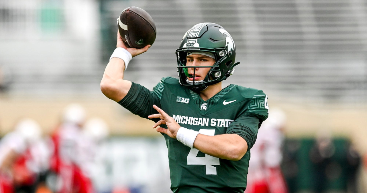 Michigan State QB Sam Leavitt plans visit to Nebraska