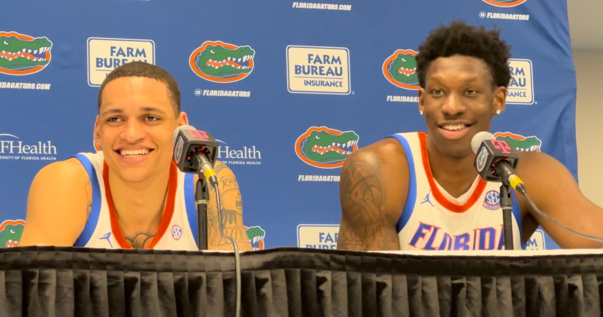 Riley Kugel, Tyrese Samuel react to Florida win vs Loyola Maryland