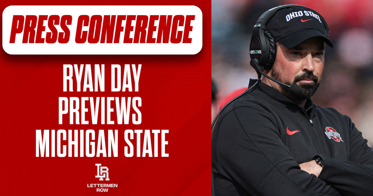Ohio State: Ryan Day press conference to preview Michigan State