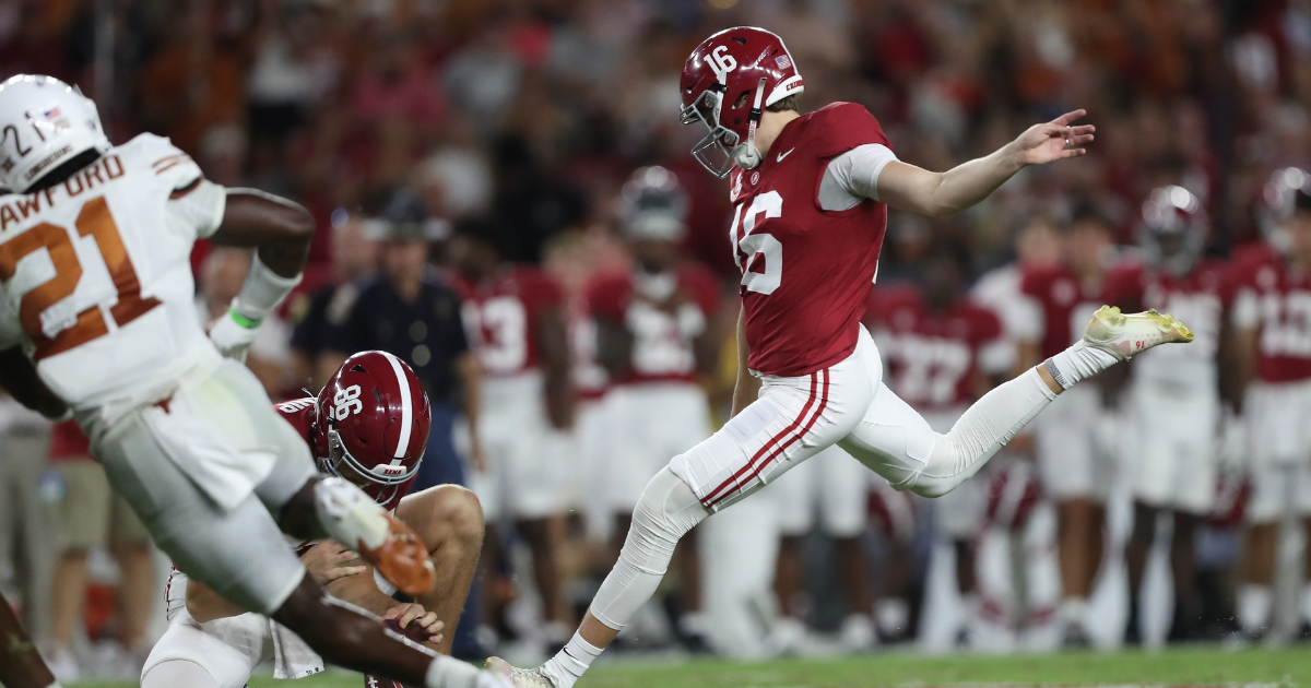 Alabama's Will Reichard among semifinalists for Lou Groza Award