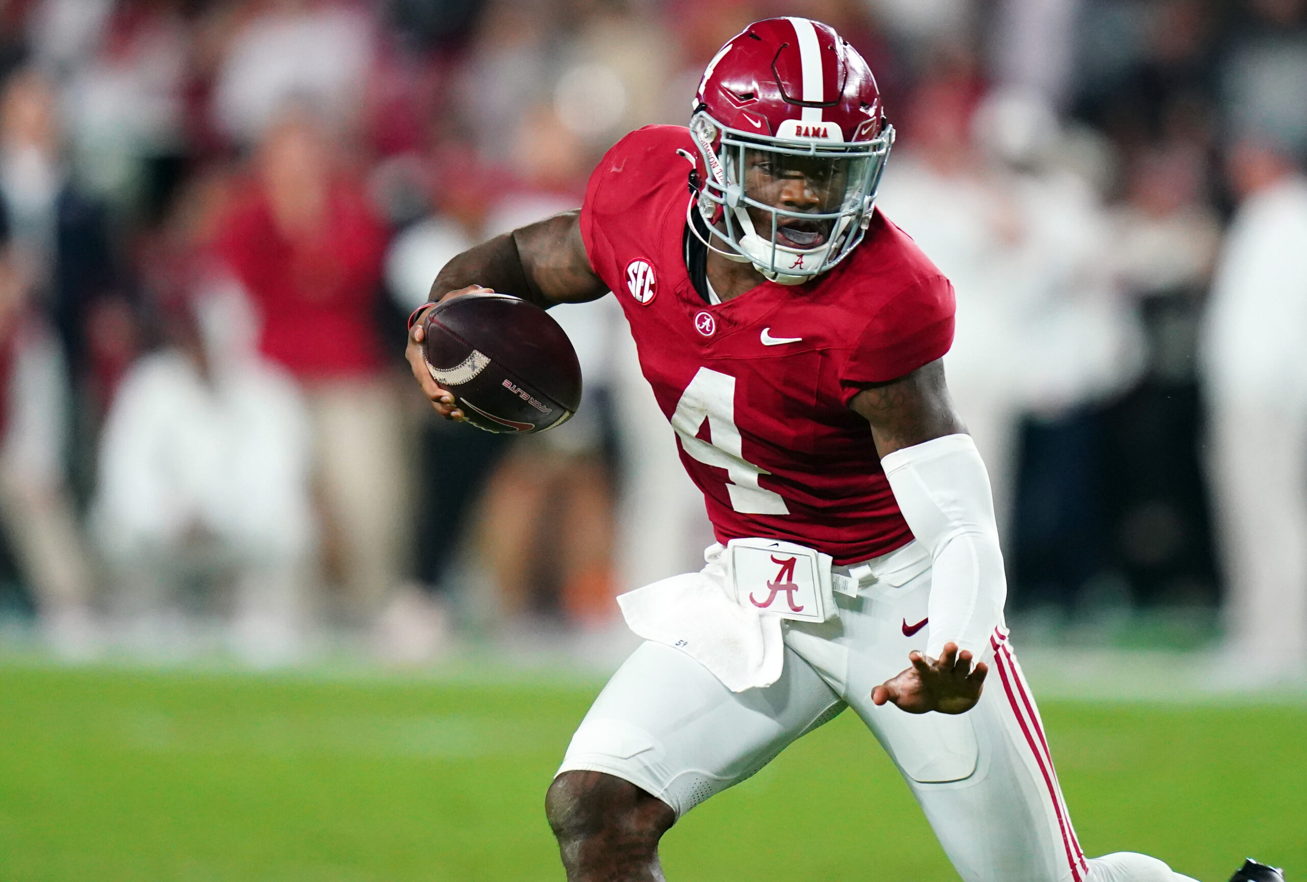 Nick Saban evaluates Jalen Milroe’s ability to impact run game - On3