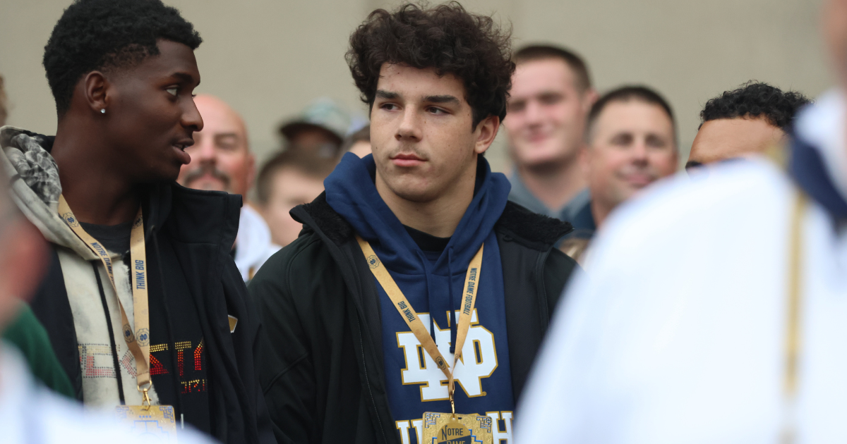 How 2025 LB Dominik Hulak committed to Notre Dame football