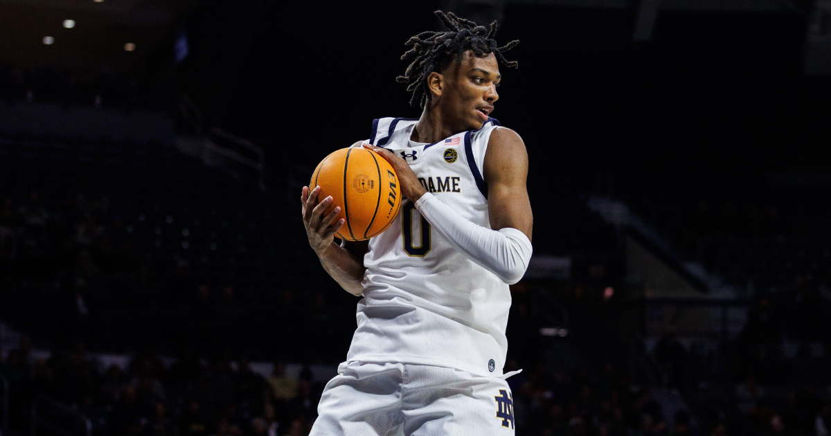 Former Notre Dame forward Carey Booth commits to Illinois