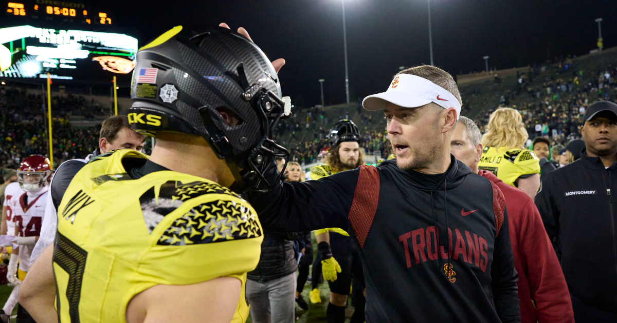 What Lincoln Riley said following No. 6 Oregon's win over USC - On3