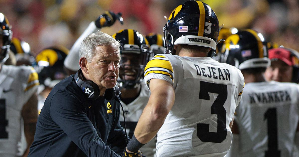 Kirk Ferentz reflects on Cooper DeJean after season-ending injury: 'He ...