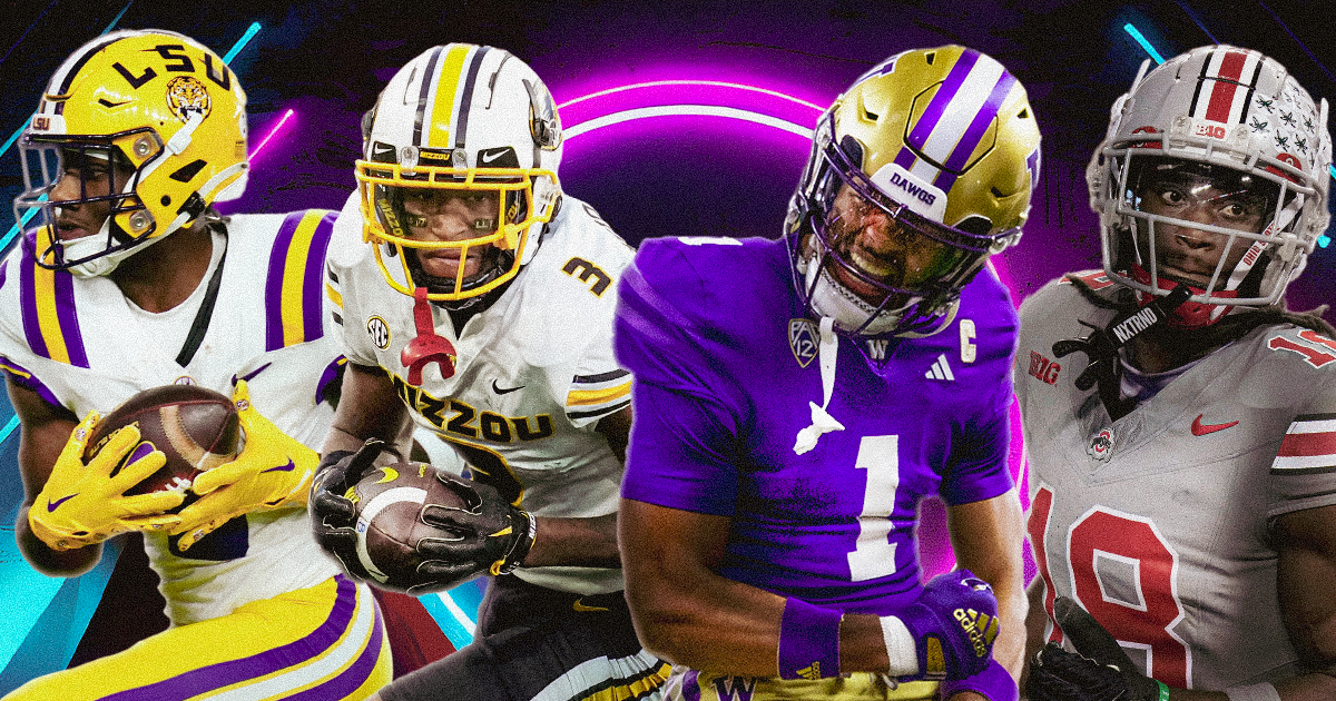 Top 25 wide receiver rankings entering Week 12 of college football