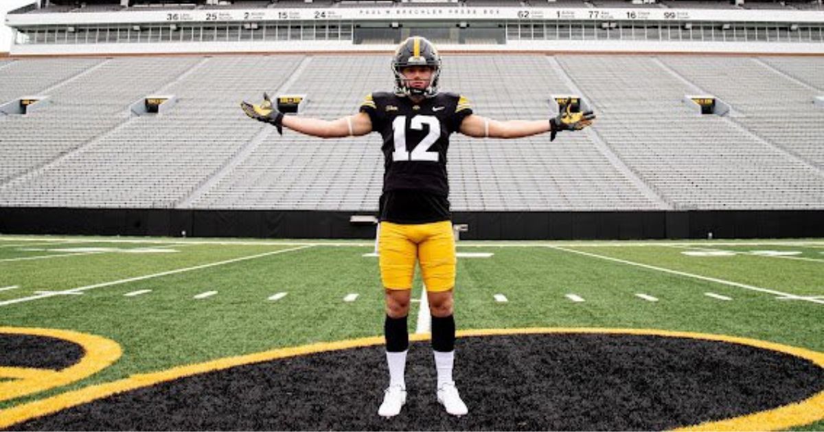 Drew Larson makes college decision