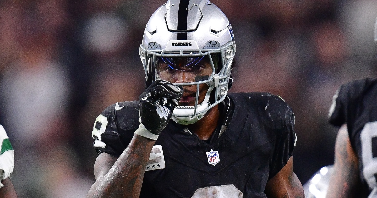 Josh Jacobs hit with $21,855 fine from NFL for 'unnecessary roughness ...