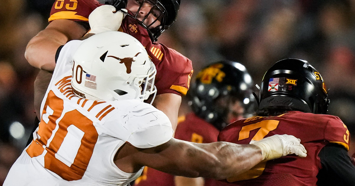 Top PFF grades from No. 7 Texas' 26-16 win over Iowa State - On3