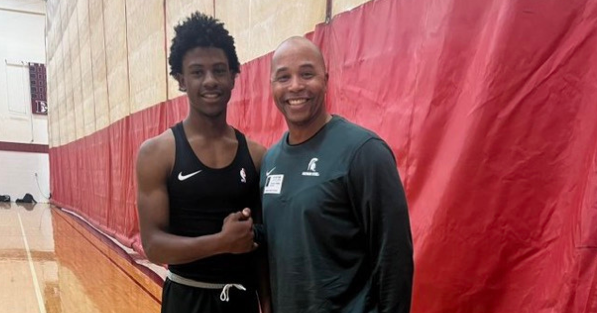 2025 guard Greg Lawson talks recruitment; Michigan State interest