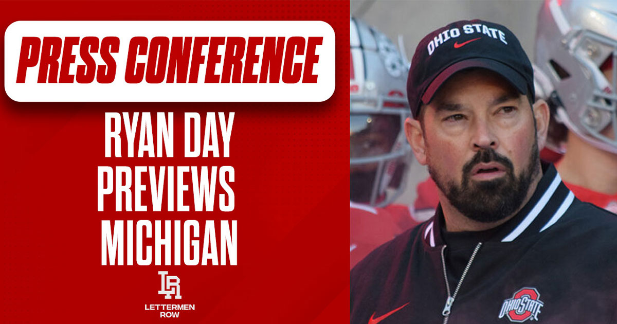 Ohio State: Ryan Day press conference to preview Michigan