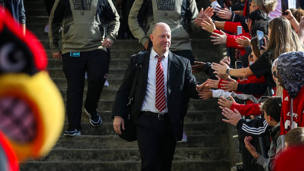 Boo Corrigan demurs on Louisville's potential CFP ranking with ACC ...