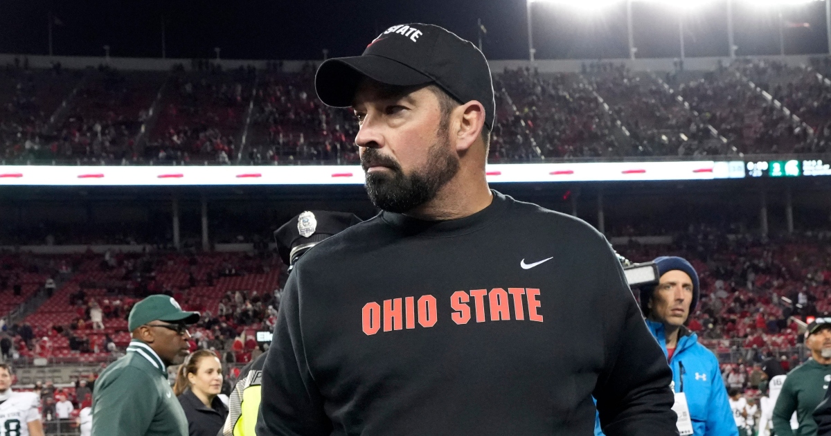 Ryan Day hilariously reacts to news 5-star WR Jeremiah Smith signing with Ohio State - On3