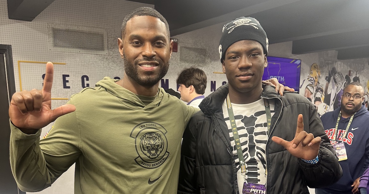 2026 ATH Zion Legree enjoys latest LSU visit for Florida game - On3