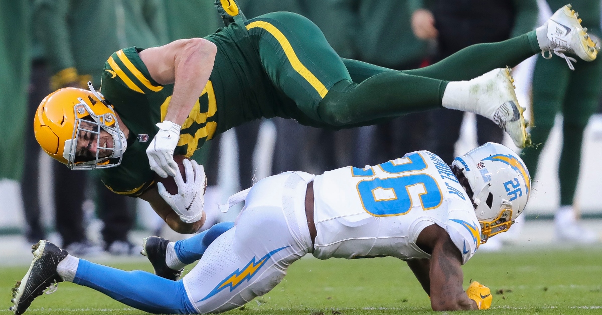 Packers TE Luke Musgrave suffered lacerated kidney vs Chargers