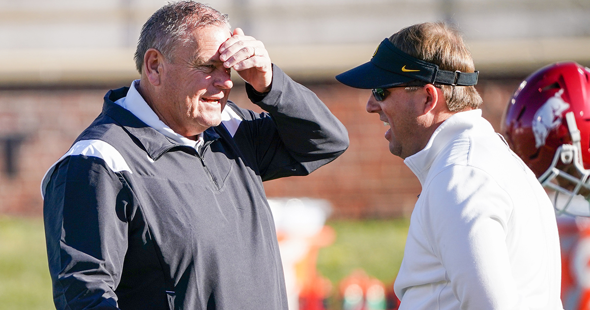 Eli Drinkwitz addresses growing rivalry between Missouri, Arkansas - On3